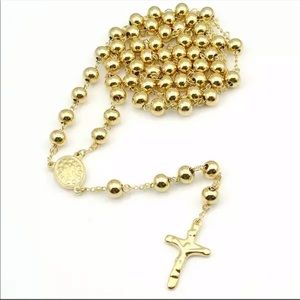 Royalty Jewels | Jewelry | Stainless Steel Bead Chains Rosary Jesus ...